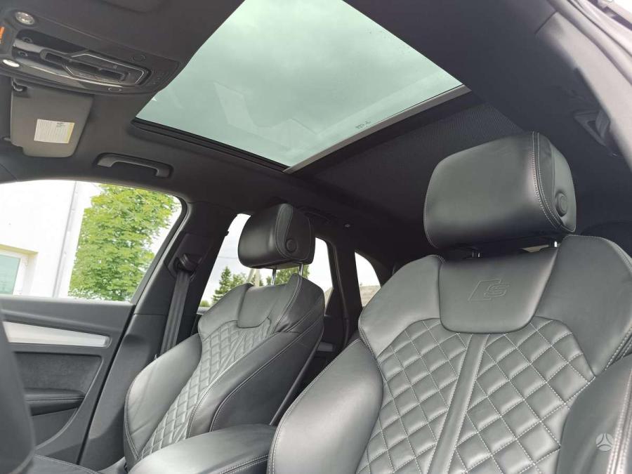 Melns Audi SQ5 2018 Tauragė, ar dzinēja tilpumu 3.00 L un nobraukumu 129 tūkst. km par 25500 €, foto 9 vietnē AUTOMOTO.COM.LV