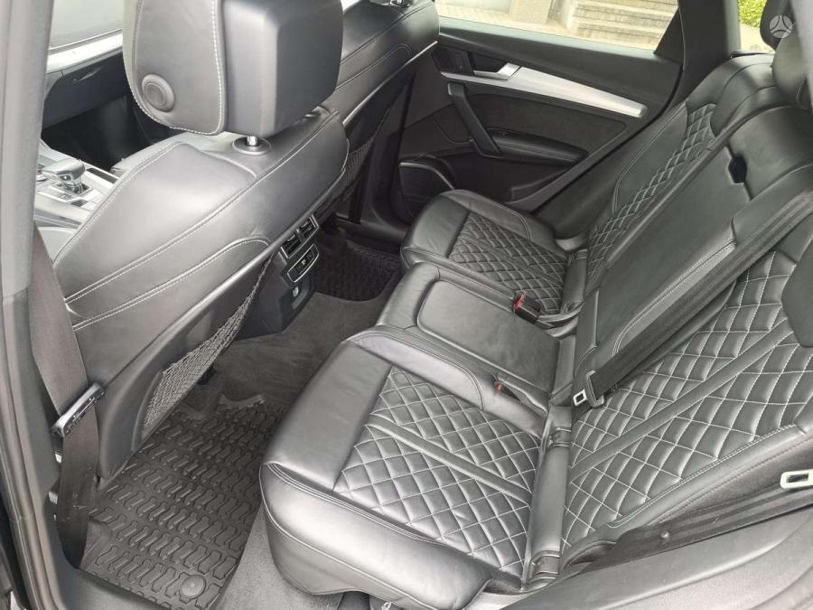 Melns Audi SQ5 2018 Tauragė, ar dzinēja tilpumu 3.00 L un nobraukumu 129 tūkst. km par 25500 €, foto 10 vietnē AUTOMOTO.COM.LV