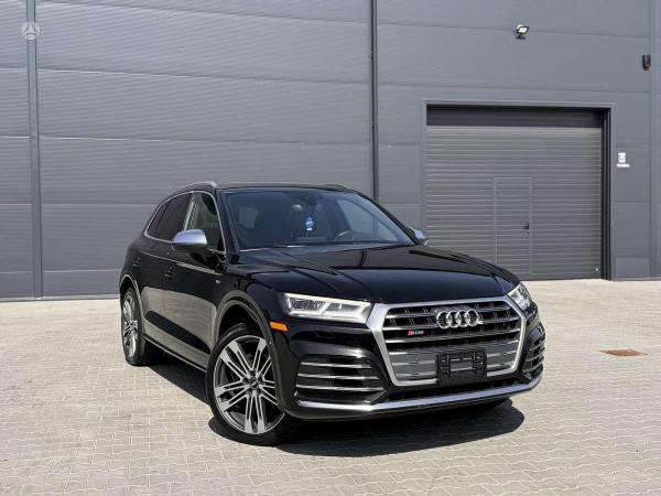 Melns Audi SQ5 2018 Klaipėda, ar dzinēja tilpumu 3.00 L un nobraukumu 232 tūkst. km par 20700 €, foto 1 vietnē AUTOMOTO.COM.LV