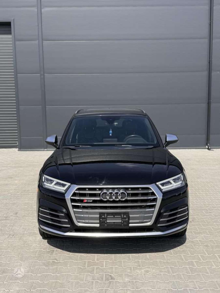 Melns Audi SQ5 2018 Klaipėda, ar dzinēja tilpumu 3.00 L un nobraukumu 232 tūkst. km par 20700 €, foto 3 vietnē AUTOMOTO.COM.LV