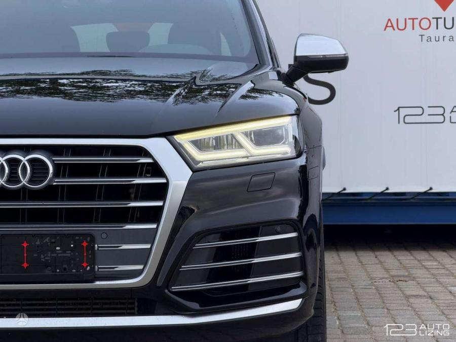 Black Audi SQ5 2018 in Taurage, with an engine capacity of 3.00 L and mileage of 129 thousand km for 25000 €, photo 8 on AUTOMOTO.COM.LV