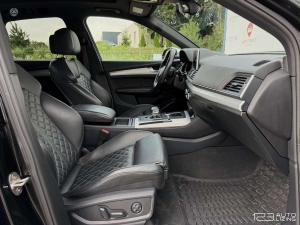 Black Audi SQ5 2018 in Taurage, with an engine capacity of 3.00 L and mileage of 129 thousand km for 25000 €, photo 20 on AUTOMOTO.COM.LV