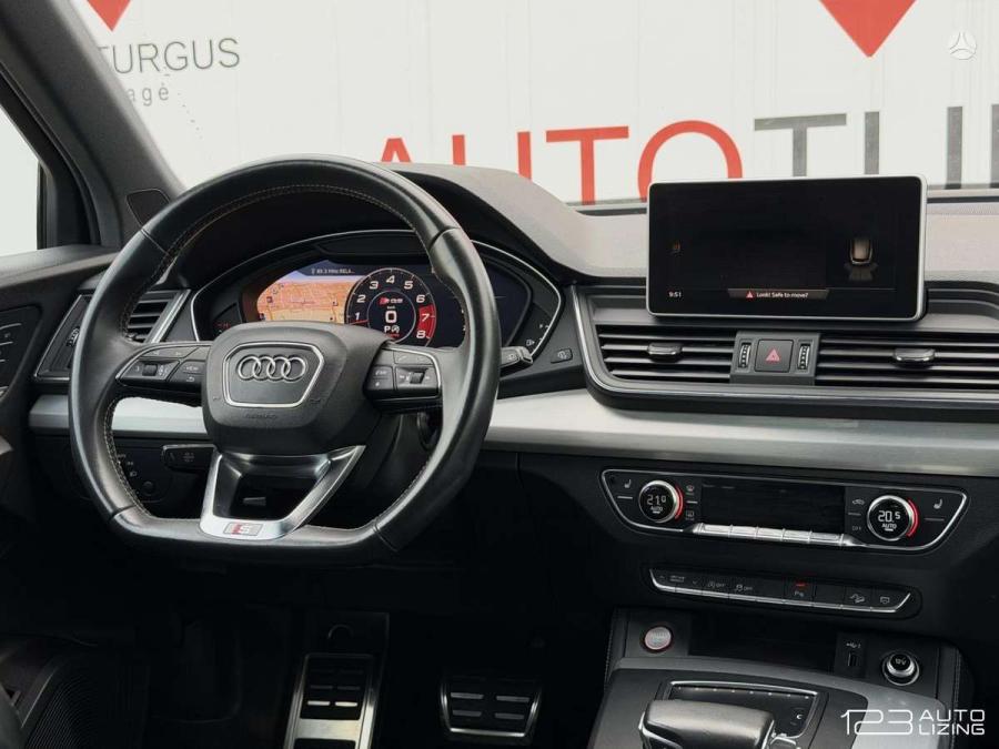 Black Audi SQ5 2018 in Taurage, with an engine capacity of 3.00 L and mileage of 129 thousand km for 25000 €, photo 24 on AUTOMOTO.COM.LV