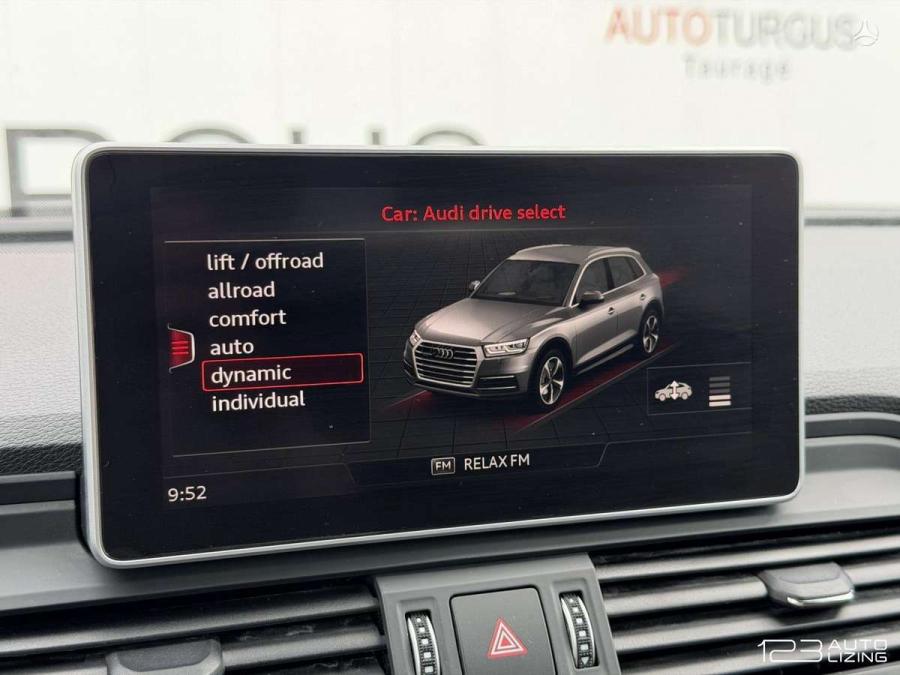 Black Audi SQ5 2018 in Taurage, with an engine capacity of 3.00 L and mileage of 129 thousand km for 25000 €, photo 29 on AUTOMOTO.COM.LV