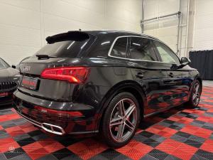 Black Audi SQ5 2018 in Vilnius, with an engine capacity of 3.00 L and mileage of 132 thousand km for 24990 €, photo 5 on AUTOMOTO.COM.LV