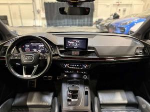 Black Audi SQ5 2018 in Vilnius, with an engine capacity of 3.00 L and mileage of 132 thousand km for 24990 €, photo 21 on AUTOMOTO.COM.LV