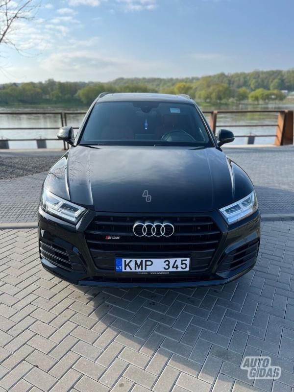 Melns Audi SQ5 2019 Kauņa, ar dzinēja tilpumu 3.00 L un nobraukumu 106 tūkst. km par 29600 €, foto 1 vietnē AUTOMOTO.COM.LV