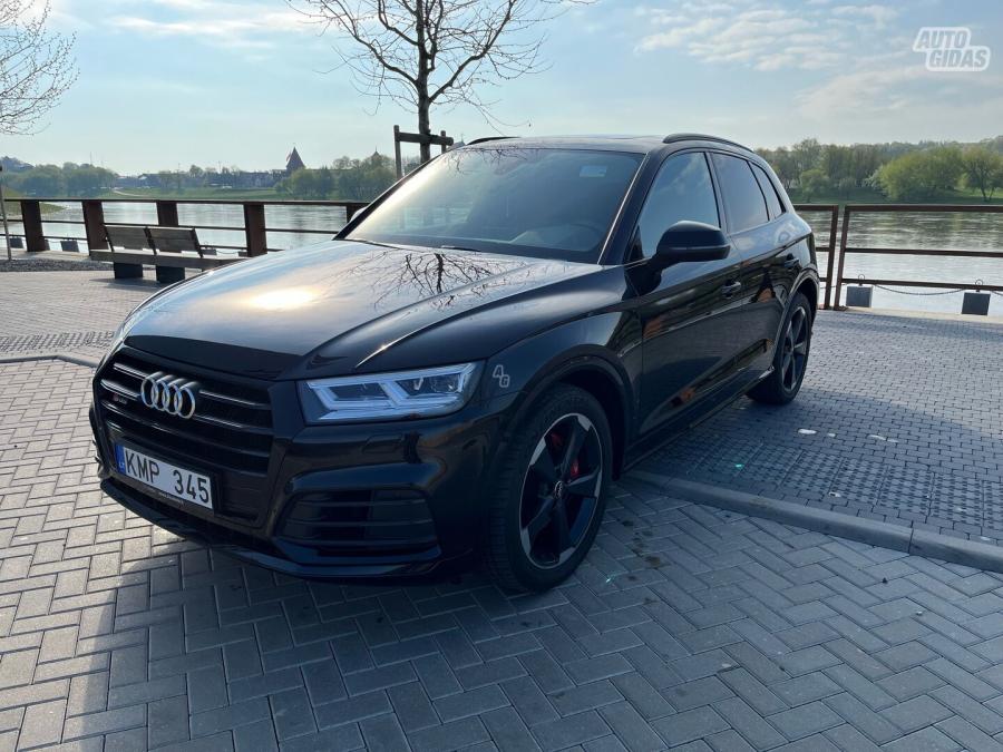 Melns Audi SQ5 2019 Kauņa, ar dzinēja tilpumu 3.00 L un nobraukumu 106 tūkst. km par 29600 €, foto 2 vietnē AUTOMOTO.COM.LV