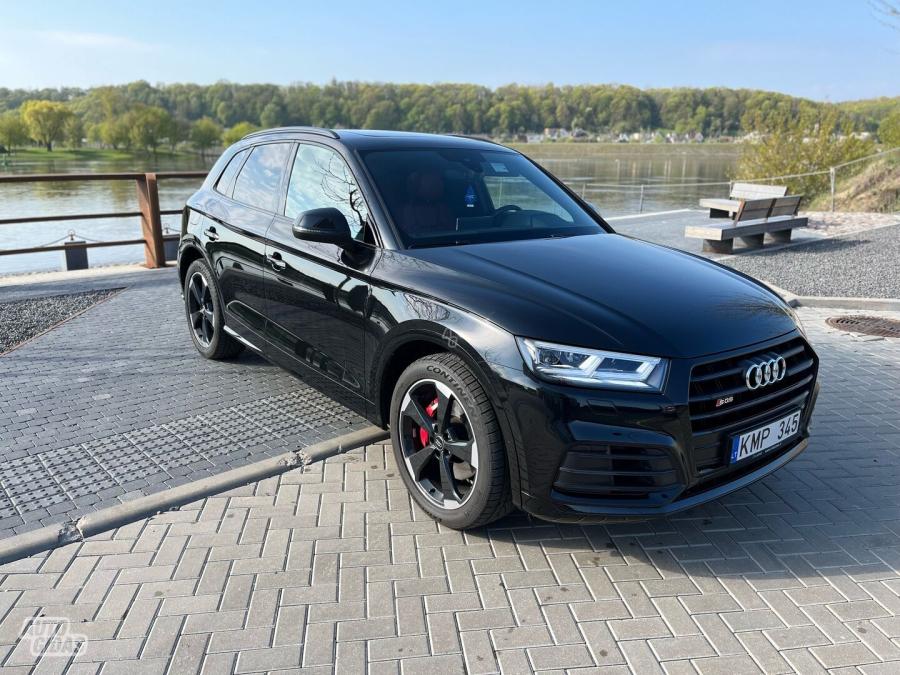 Melns Audi SQ5 2019 Kauņa, ar dzinēja tilpumu 3.00 L un nobraukumu 106 tūkst. km par 29600 €, foto 3 vietnē AUTOMOTO.COM.LV