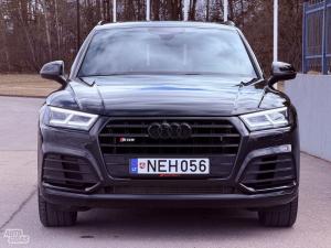 Black Audi SQ5 2020 in Vilnius, with an engine capacity of 3.00 L and mileage of 79 thousand km for 37000 €, photo 4 on AUTOMOTO.COM.LV