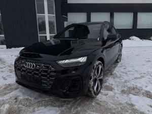 Black Audi SQ5 2021 in Vilnius, with an engine capacity of 3.00 L and mileage of 35 thousand km for 28300 €, photo  on AUTOMOTO.COM.LV