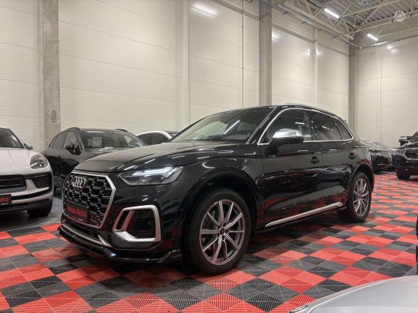 Black Audi SQ5 2022 in Vilnius, with an engine capacity of 3.00 L and mileage of 44 thousand km for 39750 €, photo 1 on AUTOMOTO.COM.LV