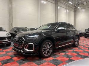 Black Audi SQ5 2022 in Vilnius, with an engine capacity of 3.00 L and mileage of 44 thousand km for 39750 €, photo  on AUTOMOTO.COM.LV