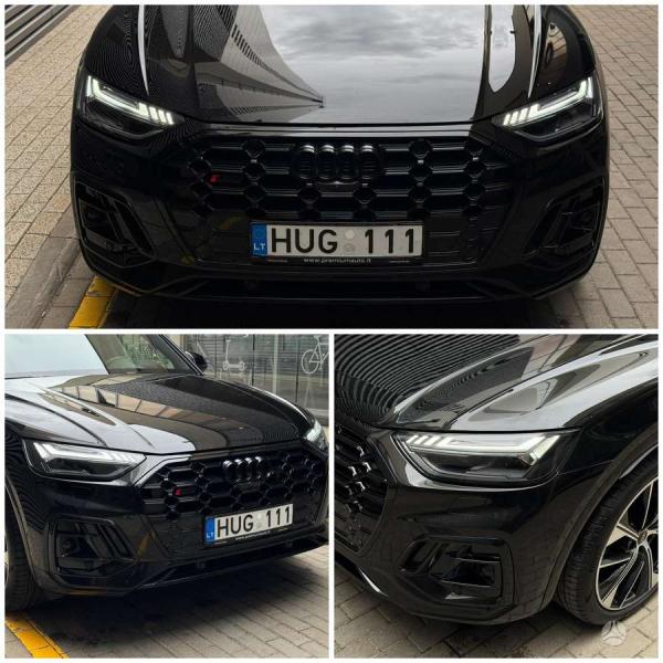 Melns Audi SQ5 2023 Viļņa, ar dzinēja tilpumu 3.00 L un nobraukumu 33 tūkst. km par 41500 €, foto 8 vietnē AUTOMOTO.COM.LV
