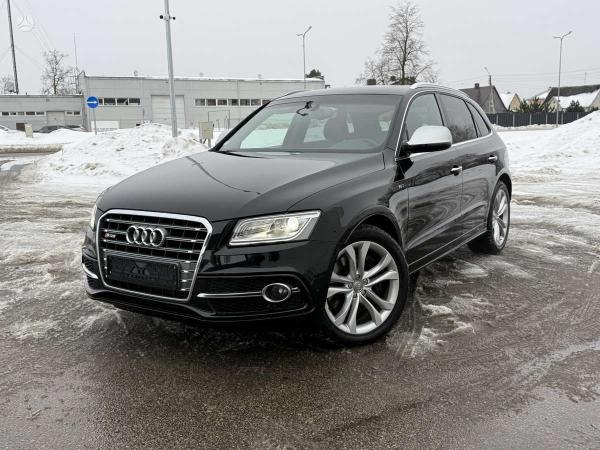 Black Audi SQ5 2016 in Panevezys, with an engine capacity of 3.00 L and mileage of 266 thousand km for 14990 €, photo 1 on AUTOMOTO.COM.LV