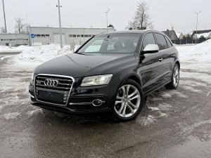 Melns Audi SQ5 2016 Panevēža, ar dzinēja tilpumu 3.00 L un nobraukumu 266 tūkst. km par 14990 €, foto  vietnē AUTOMOTO.COM.LV