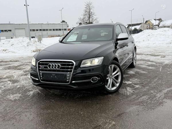 Black Audi SQ5 2016 in Panevezys, with an engine capacity of 3.00 L and mileage of 266 thousand km for 14990 €, photo 3 on AUTOMOTO.COM.LV