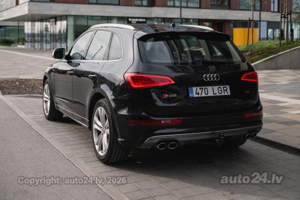 Black Audi SQ5 2015 in Tallinn, with an engine capacity of 3.00 L and mileage of 215 thousand km for 16000 €, photo 6 on AUTOMOTO.COM.LV