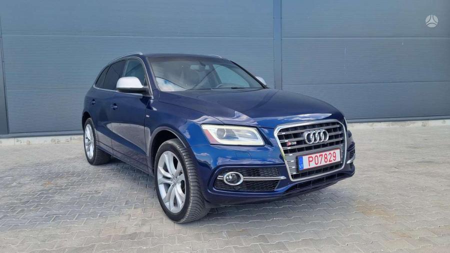 Zils Audi SQ5 2014 Šauļi, ar dzinēja tilpumu 3.00 L un nobraukumu 200 tūkst. km par 12500 €, foto 1 vietnē AUTOMOTO.COM.LV