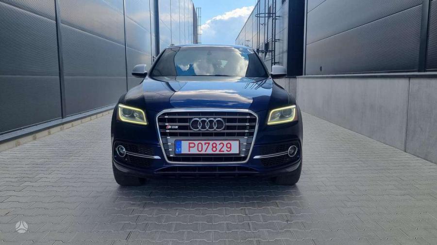 Zils Audi SQ5 2014 Šauļi, ar dzinēja tilpumu 3.00 L un nobraukumu 200 tūkst. km par 12500 €, foto 6 vietnē AUTOMOTO.COM.LV