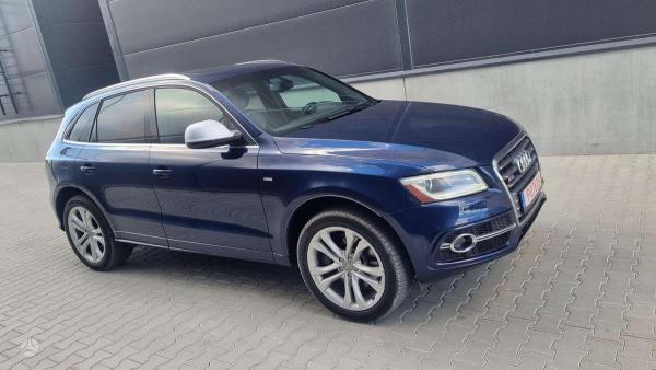 Audi SQ5 2014 in Siauliai on AUTOMOTO.COM.LV Blue Audi SQ5 2014 in Siauliai, with an engine capacity of 3.00 L and mileage of 200 thousand km for 12500 €, photo 10 on AUTOMOTO.COM.LV