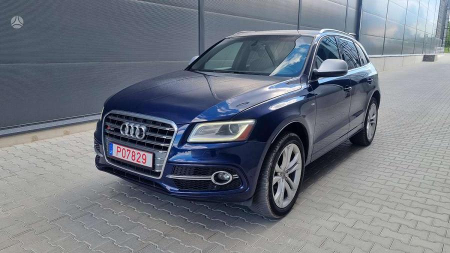 Zils Audi SQ5 2014 Šauļi, ar dzinēja tilpumu 3.00 L un nobraukumu 200 tūkst. km par 12500 €, foto 26 vietnē AUTOMOTO.COM.LV