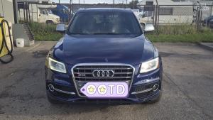 Zils Audi SQ5 2014 Kauņa, ar dzinēja tilpumu 3.00 L un nobraukumu 204 tūkst. km par 12800 €, foto  vietnē AUTOMOTO.COM.LV