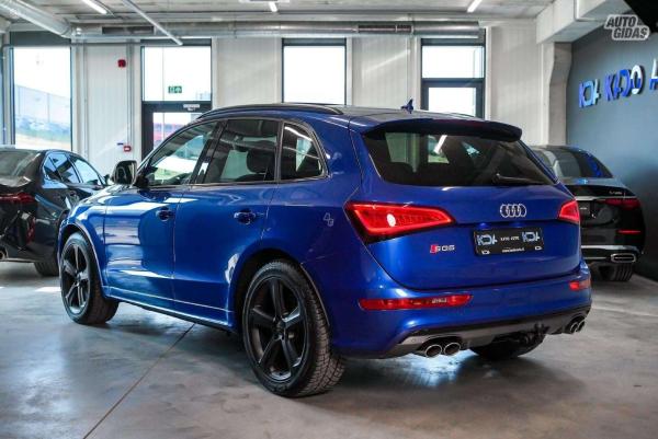Blue Audi SQ5 2016 in Marijampole, with an engine capacity of 3.00 L and mileage of 131 thousand km for 18950 €, photo 8 on AUTOMOTO.COM.LV