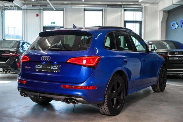 Blue Audi SQ5 2016 in Marijampole, with an engine capacity of 3.00 L and mileage of 131 thousand km for 18950 €, photo 9 on AUTOMOTO.COM.LV