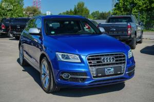 Blue Audi SQ5 2016 in Kaunas, with an engine capacity of 3.00 L and mileage of 227 thousand km for 17350 €, photo 3 on AUTOMOTO.COM.LV