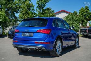 Blue Audi SQ5 2016 in Kaunas, with an engine capacity of 3.00 L and mileage of 227 thousand km for 17350 €, photo 13 on AUTOMOTO.COM.LV