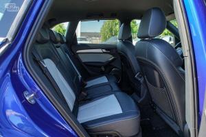 Blue Audi SQ5 2016 in Kaunas, with an engine capacity of 3.00 L and mileage of 227 thousand km for 17350 €, photo 34 on AUTOMOTO.COM.LV