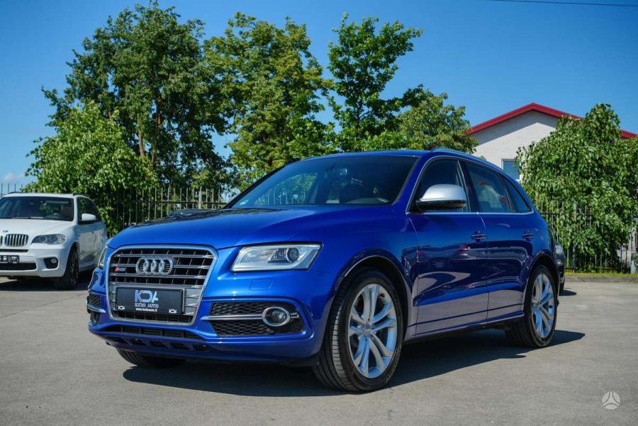 Zils Audi SQ5 2016 Marijampole, ar dzinēja tilpumu 2.97 L un nobraukumu 227 tūkst. km par 17250 €, foto 6 vietnē AUTOMOTO.COM.LV