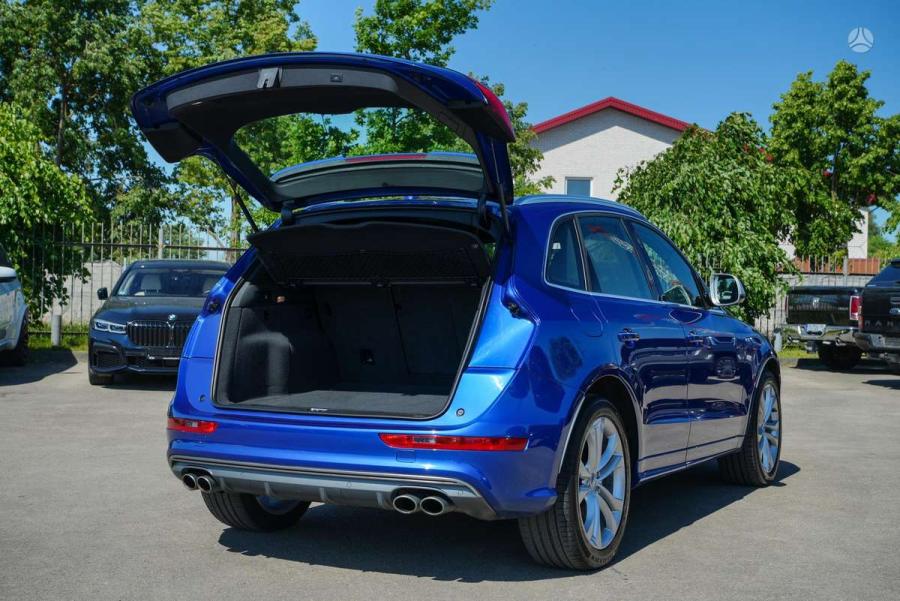 Zils Audi SQ5 2016 Marijampole, ar dzinēja tilpumu 2.97 L un nobraukumu 227 tūkst. km par 17250 €, foto 14 vietnē AUTOMOTO.COM.LV