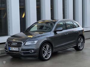 Blue Audi SQ5 2017 in Vilnius, with an engine capacity of 3.00 L and mileage of 230 thousand km for 17250 €, photo 19 on AUTOMOTO.COM.LV