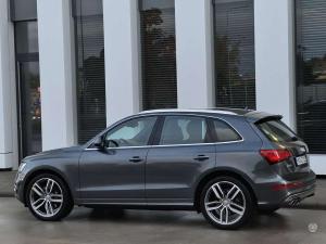 Blue Audi SQ5 2017 in Vilnius, with an engine capacity of 3.00 L and mileage of 230 thousand km for 17250 €, photo 21 on AUTOMOTO.COM.LV