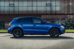 Blue Audi SQ5 2017 in Klaipeda, with an engine capacity of 3.00 L and mileage of 96 thousand km for 16999 €, photo 12 on AUTOMOTO.COM.LV