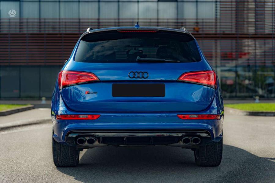 Blue Audi SQ5 2017 in Klaipeda, with an engine capacity of 3.00 L and mileage of 96 thousand km for 16999 €, photo 14 on AUTOMOTO.COM.LV