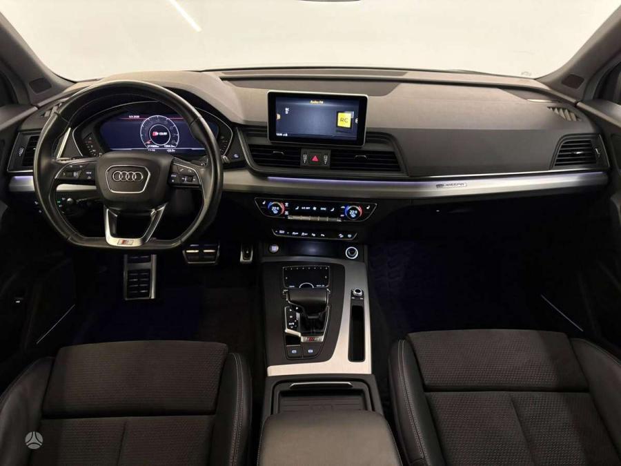 Blue Audi SQ5 2017 in Marijampole, with an engine capacity of 3.00 L and mileage of 218 thousand km for 22999 €, photo 24 on AUTOMOTO.COM.LV