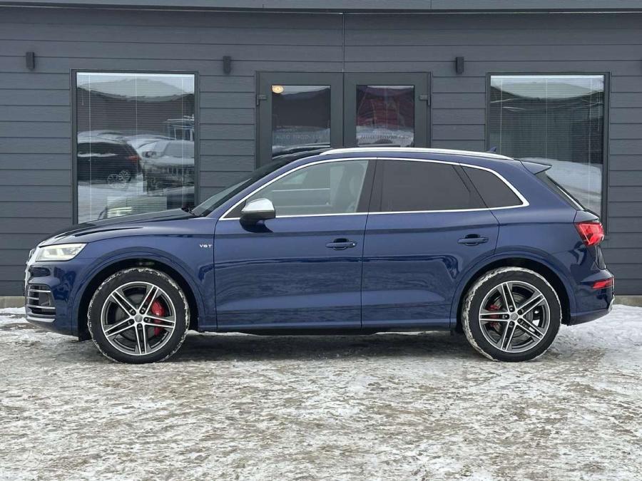 Zils Audi SQ5 2018 Šauļi, ar dzinēja tilpumu 3.00 L un nobraukumu 180 tūkst. km par 28500 €, foto 5 vietnē AUTOMOTO.COM.LV
