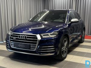 Zils Audi SQ5 2018 Mārupe, ar dzinēja tilpumu 3.00 L un nobraukumu 144 tūkst. km par 27990 €, foto  vietnē AUTOMOTO.COM.LV