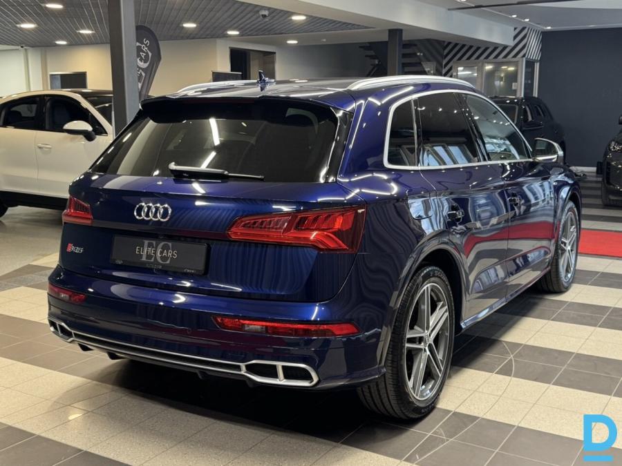 Blue Audi SQ5 2018 in Marupe, with an engine capacity of 3.00 L and mileage of 144 thousand km for 27990 €, photo 5 on AUTOMOTO.COM.LV