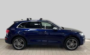 Blue Audi SQ5 2018 in Kaunas, with an engine capacity of 2.99 L and mileage of 0 thousand km for 28500 €, photo 4 on AUTOMOTO.COM.LV