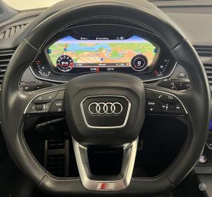 Blue Audi SQ5 2018 in Kaunas, with an engine capacity of 2.99 L and mileage of 0 thousand km for 28500 €, photo 10 on AUTOMOTO.COM.LV