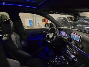Blue Audi SQ5 2018 in Vilnius, with an engine capacity of 3.00 L and mileage of 261 thousand km for 22200 €, photo 14 on AUTOMOTO.COM.LV