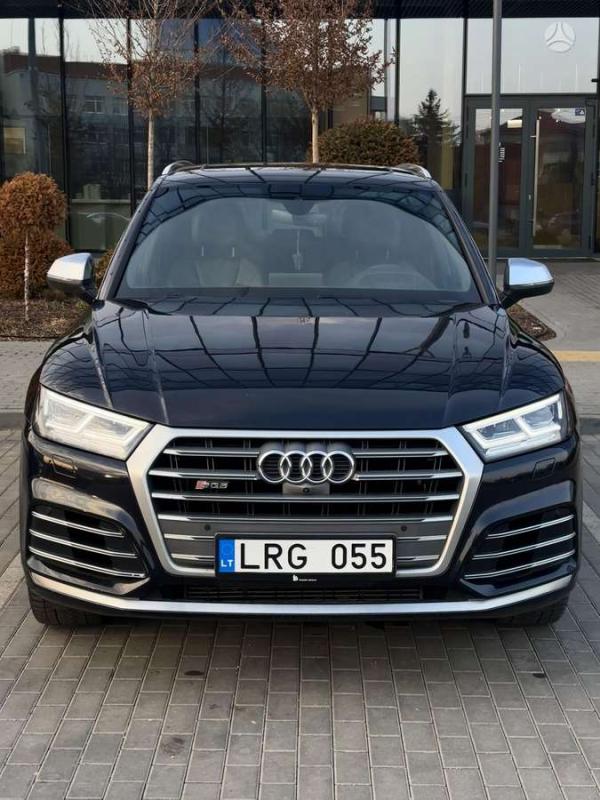 Audi SQ5 2018 Viļņa vietnē Zils Audi SQ5 2018 Viļņa, ar dzinēja tilpumu 3.00 L un nobraukumu 96 tūkst. km par 24900 €, foto 3 vietnē AUTOMOTO.COM.LV