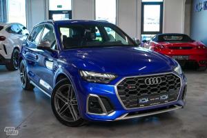 Blue Audi SQ5 2022 in Marijampole, with an engine capacity of 3.00 L and mileage of 131 thousand km for 36250 €, photo 3 on AUTOMOTO.COM.LV