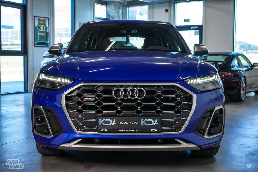 Blue Audi SQ5 2022 in Marijampole, with an engine capacity of 3.00 L and mileage of 131 thousand km for 36250 €, photo 4 on AUTOMOTO.COM.LV