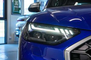 Blue Audi SQ5 2022 in Marijampole, with an engine capacity of 3.00 L and mileage of 131 thousand km for 36250 €, photo 8 on AUTOMOTO.COM.LV