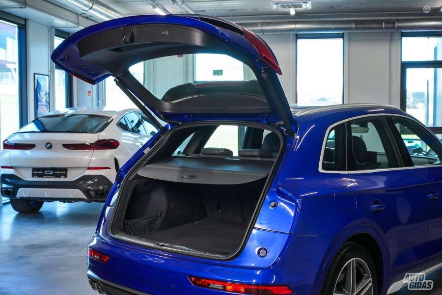 Blue Audi SQ5 2022 in Marijampole, with an engine capacity of 3.00 L and mileage of 131 thousand km for 36250 €, photo 16 on AUTOMOTO.COM.LV